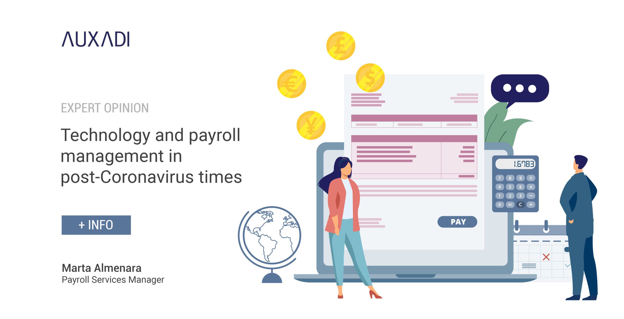 Technology and payroll management in post-Coronavirus times - Auxadi