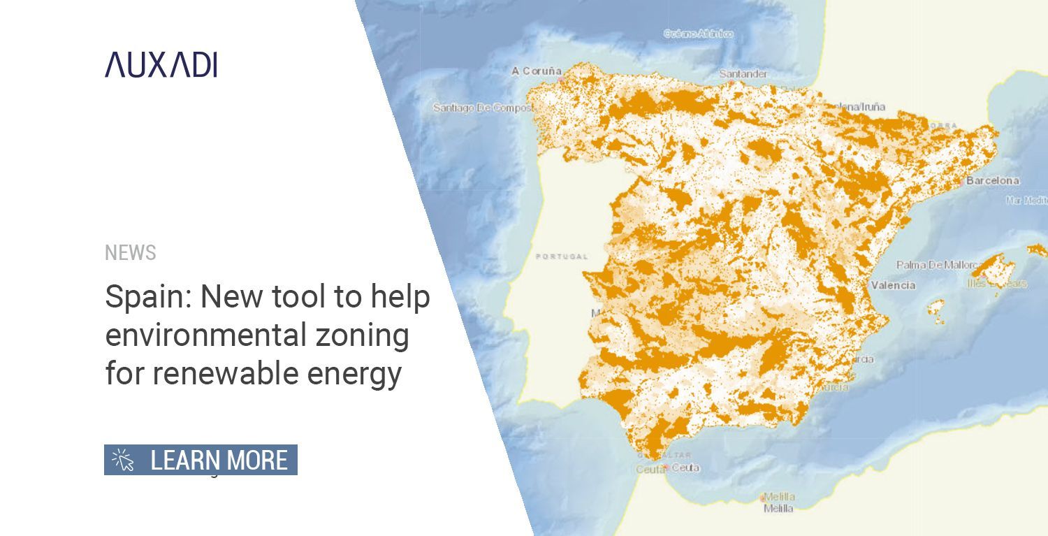 Spain: New tool to help with zoning for renewable energy - Auxadi